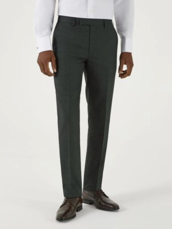 Skopes Harcourt Dark Green Tailored Fit Trousers – Wolf & West Menswear