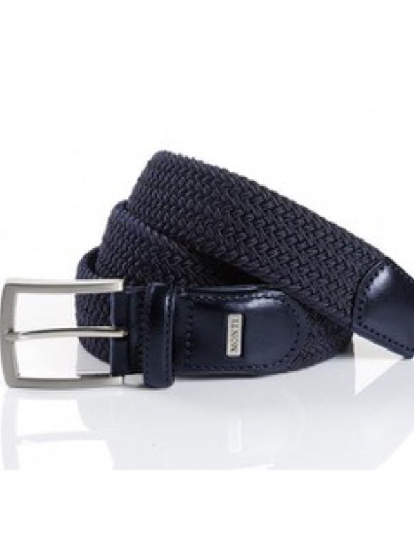Monti Hamburg Navy Woven Belt – Wolf & West Menswear