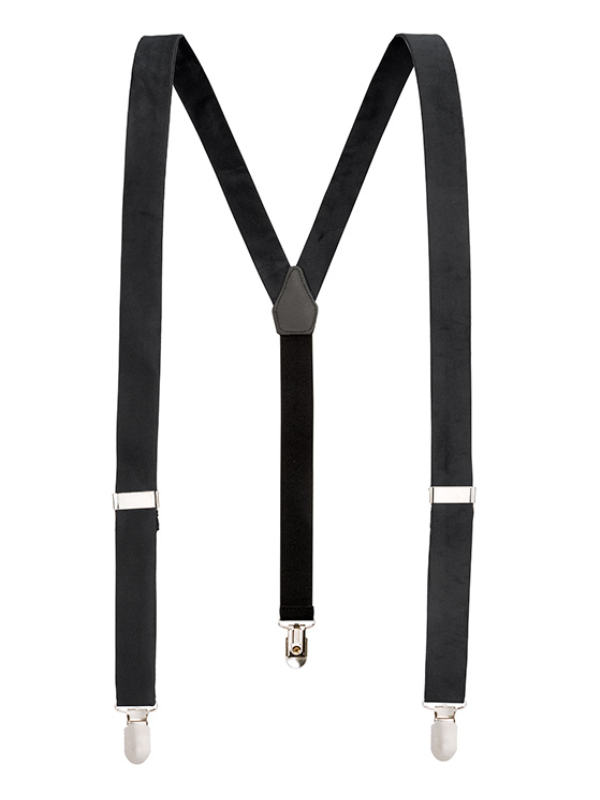 Monti Black Braces – Wolf & West Menswear